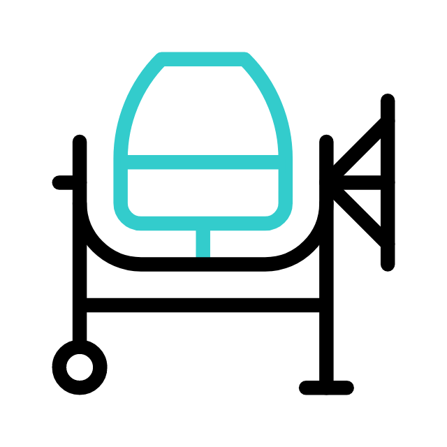 Concrete Mixer Animated Icon Free Construction And Tools Animated Icon